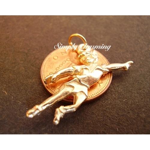 Peter Pan 9ct Gold Charm